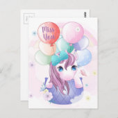 Miss You Postcard | Zazzle