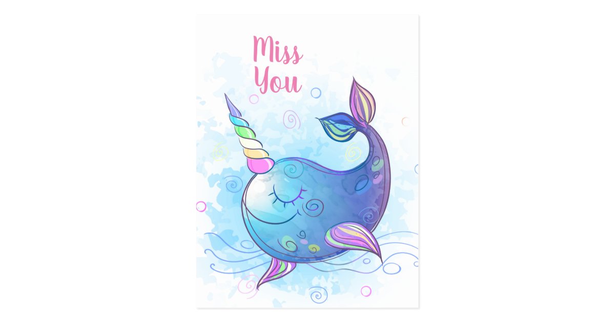 Miss You Postcard | Zazzle.com