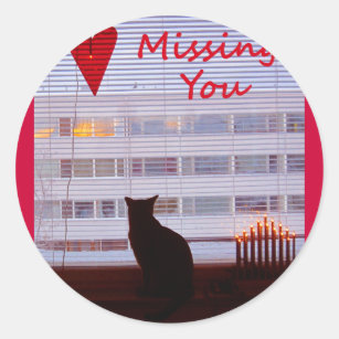 I Miss You Stickers | Zazzle