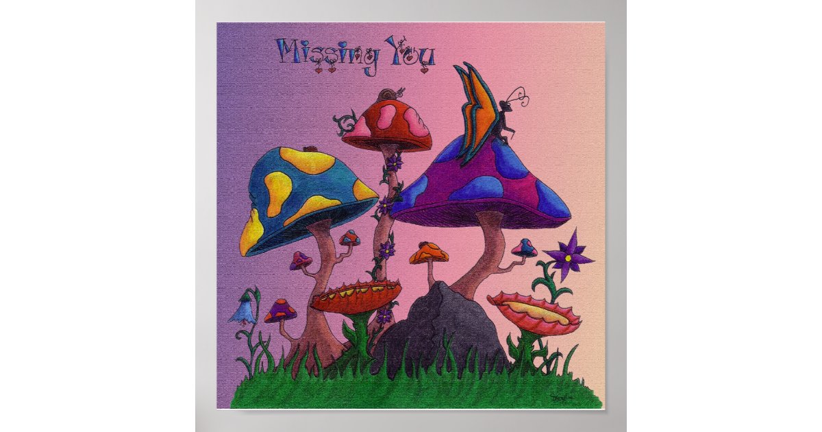 Missing You Poster | Zazzle