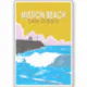 Mission Beach California Travel Art Vintage Sticker | Zazzle
