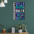 MISSISSIPPI DELTA BLUES POSTER | Zazzle