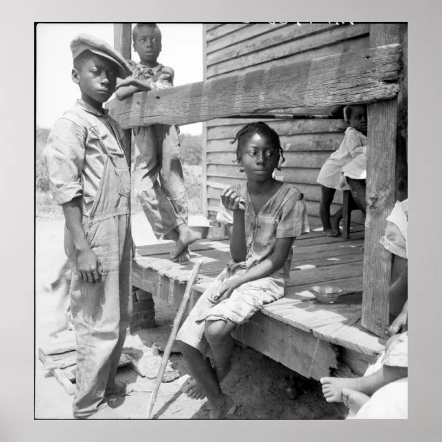 Mississippi Delta Children Poster | Zazzle