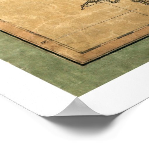 Mississippi Early Map by Melish 1820 Poster | Zazzle