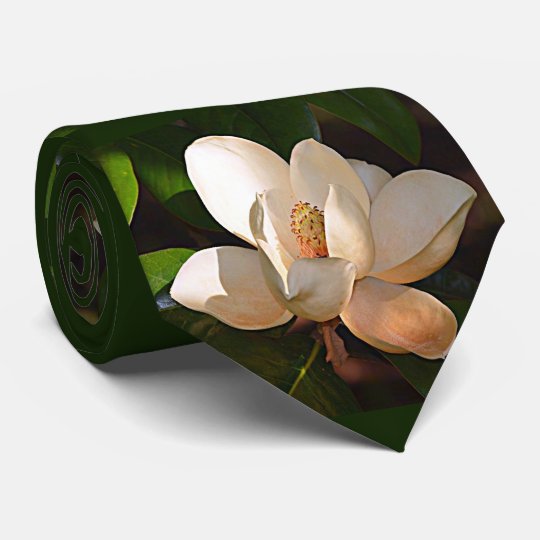 Mississippi, Louisiana Southern Magnolia Neck Tie | Zazzle.com
