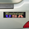 Mississippi USA! Bumper Sticker | Zazzle
