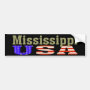 Mississippi USA! Bumper Sticker | Zazzle