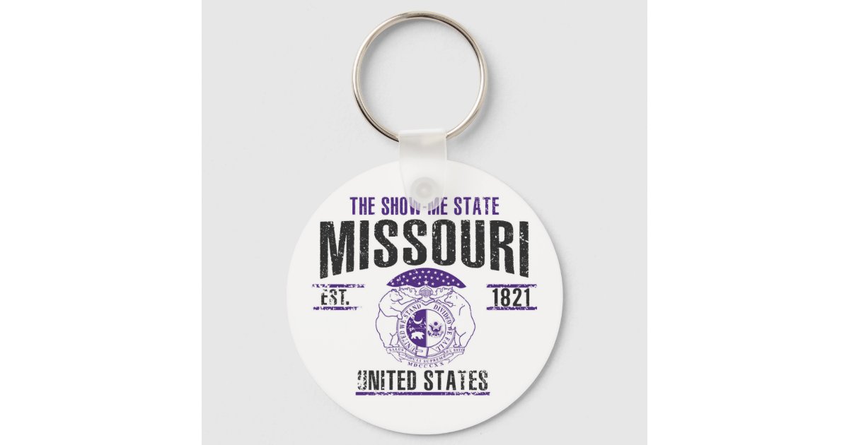 Missouri Keychain | Zazzle