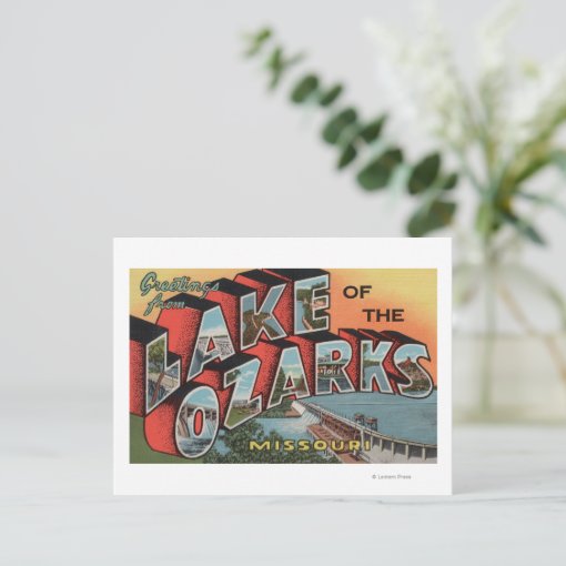 Missouri - Lake of the Ozarks 2 Postcard | Zazzle
