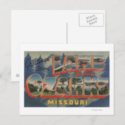 Missouri - Lake of the Ozarks Postcard | Zazzle