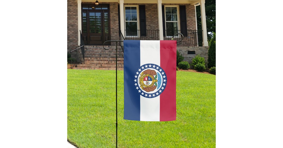 Missouri State Garden Flag | Zazzle
