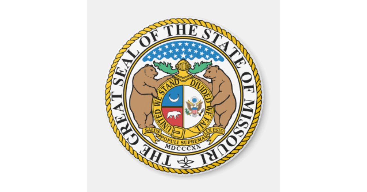Missouri State Seal Magnet | Zazzle