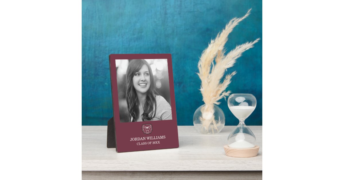 Missouri State University Bears Graduation Plaque | Zazzle