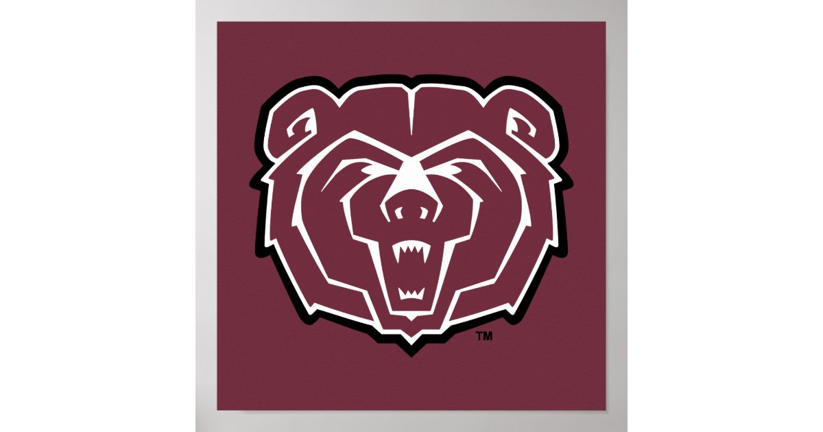 Missouri State University Bears Poster | Zazzle