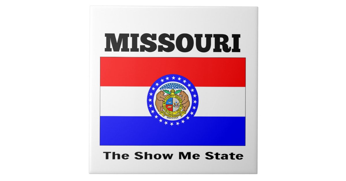 Missouri, The Show Me State, Ceramic Tile | Zazzle