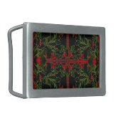 Mistletoe Belt Buckle | Zazzle