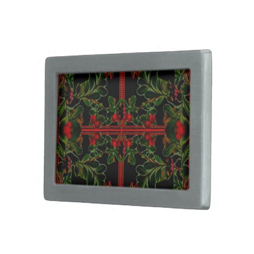 Mistletoe Belt Buckle | Zazzle