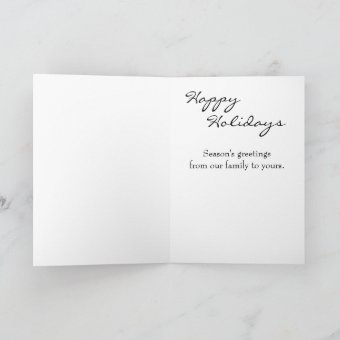 "Mistletoe Messenger" editable Christmas cards | Zazzle