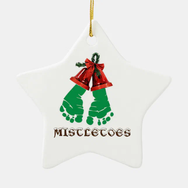 Mistletoes Christmas Ornament | Zazzle