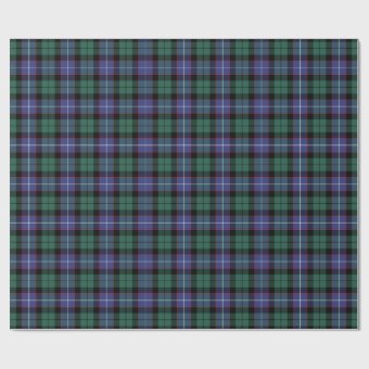 Mitchell Clan Tartan Wrapping Paper | Zazzle