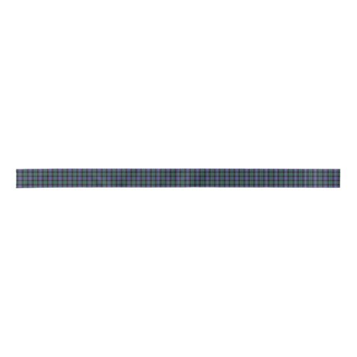 Mitchell, Russell, and Galbraith Clan Tartan Satin Ribbon | Zazzle