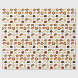 Mithai Indian Sweets Confectionery Desserts India Wrapping Paper | Zazzle