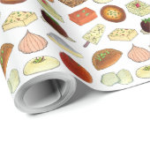 Mithai Indian Sweets Confectionery Desserts India Wrapping Paper | Zazzle
