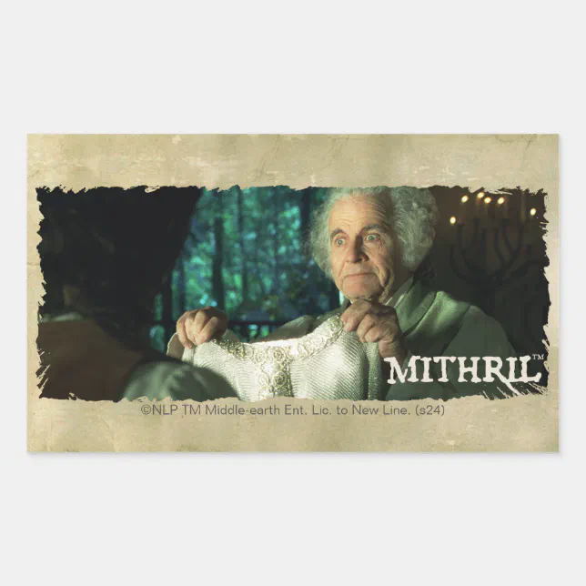 MITHRIL™ RECTANGULAR STICKER | Zazzle