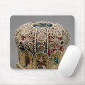 Mitre crown set with pearls and precious mouse pad | Zazzle