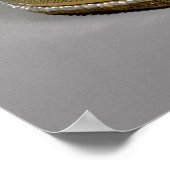 Mitre crown set with pearls and precious poster | Zazzle