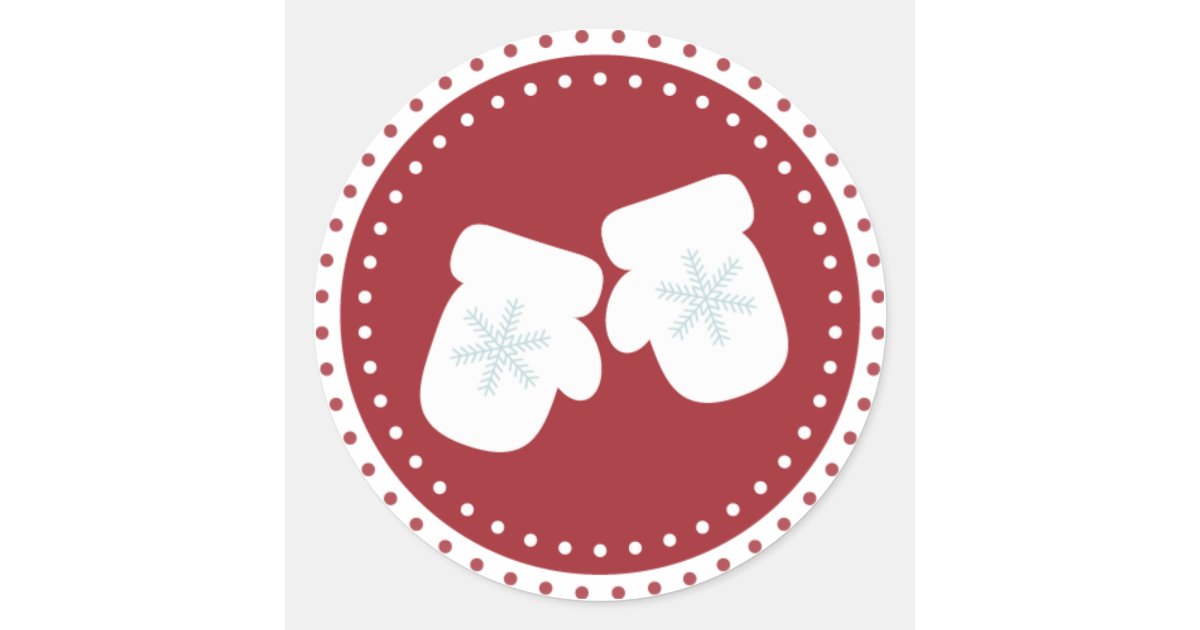 Mittens | Stickers | Zazzle