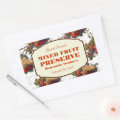 Mixed Fruit Jam Label Preserve Label | Zazzle