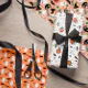 Mixed Halloween Patterns Ghost Pumpkins Bats Wrapping Paper Sheets | Zazzle