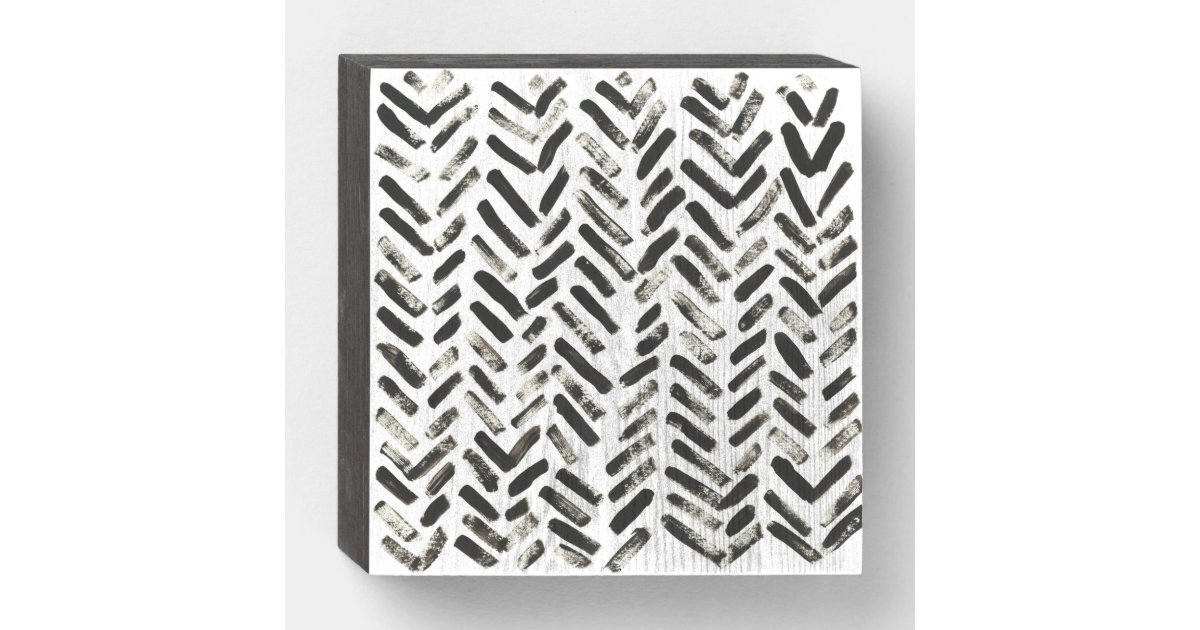 Mixed Signals VII Wooden Box Sign | Zazzle