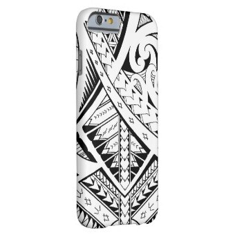 Mixed tribal tattoo patterns in Samoan Maori style Case-Mate iPhone ...