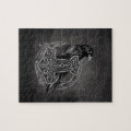 Mjolnir - The hammer of Thor and raven Jigsaw Puzzle | Zazzle