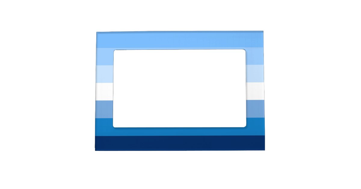 MLM Gay Male Pride Flag Magnetic Frame | Zazzle