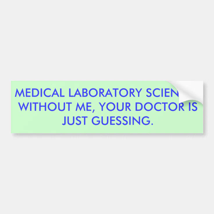 MLS Doctor Guessing Bumper Sticker | Zazzle