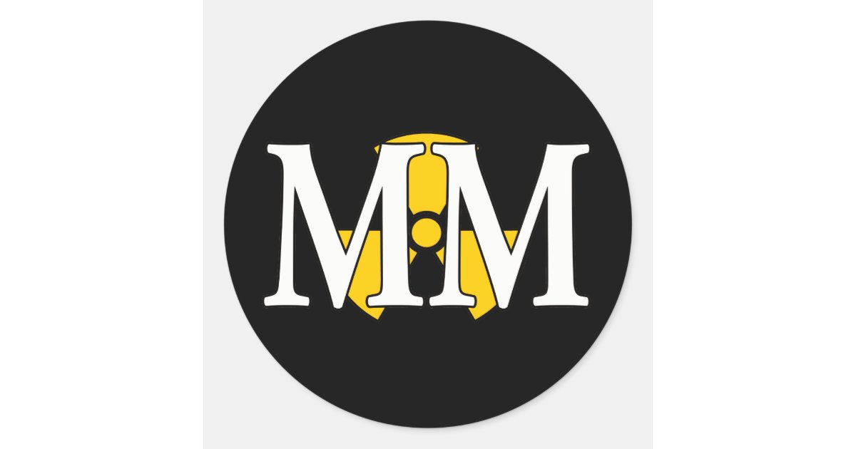 MM - Machinist's Mate Classic Round Sticker | Zazzle