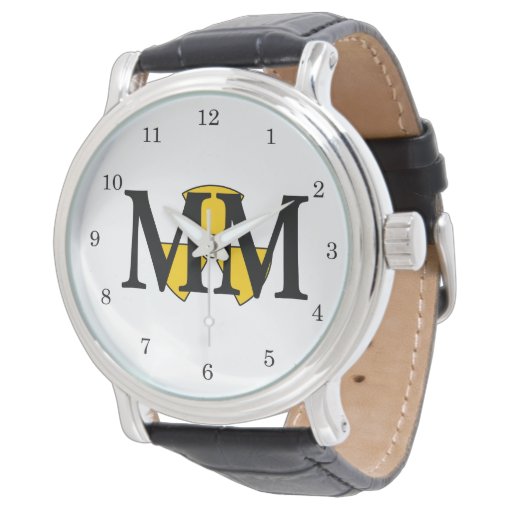 MM Machinist's Mate Navy Nuke Watch | Zazzle