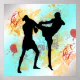 MMA Kick poster | Zazzle