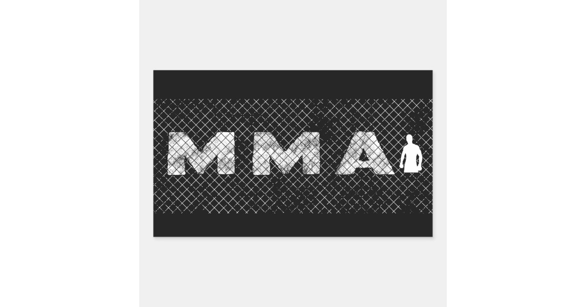 MMA Sticker | Zazzle