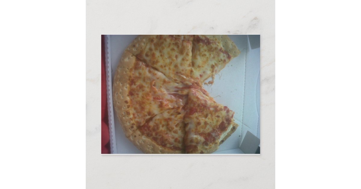 Mmmmmmm.....pizza Postcard | Zazzle
