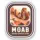 Moab Arches National Park Utah Delicate Arch Retro Sticker | Zazzle