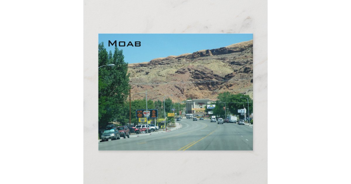 Moab Postcard | Zazzle