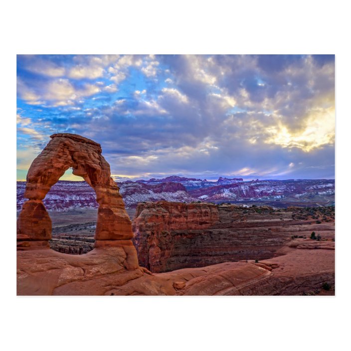 Moab Utah - Delicate arch - Post Card | Zazzle.com