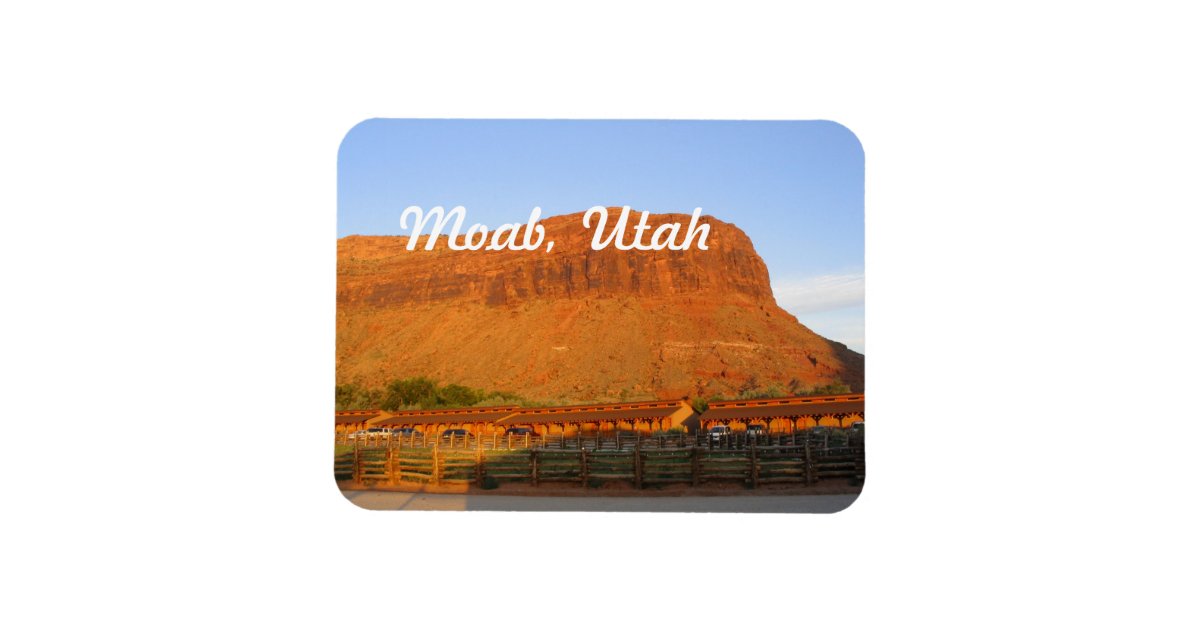 Moab, Utah Magnet | Zazzle