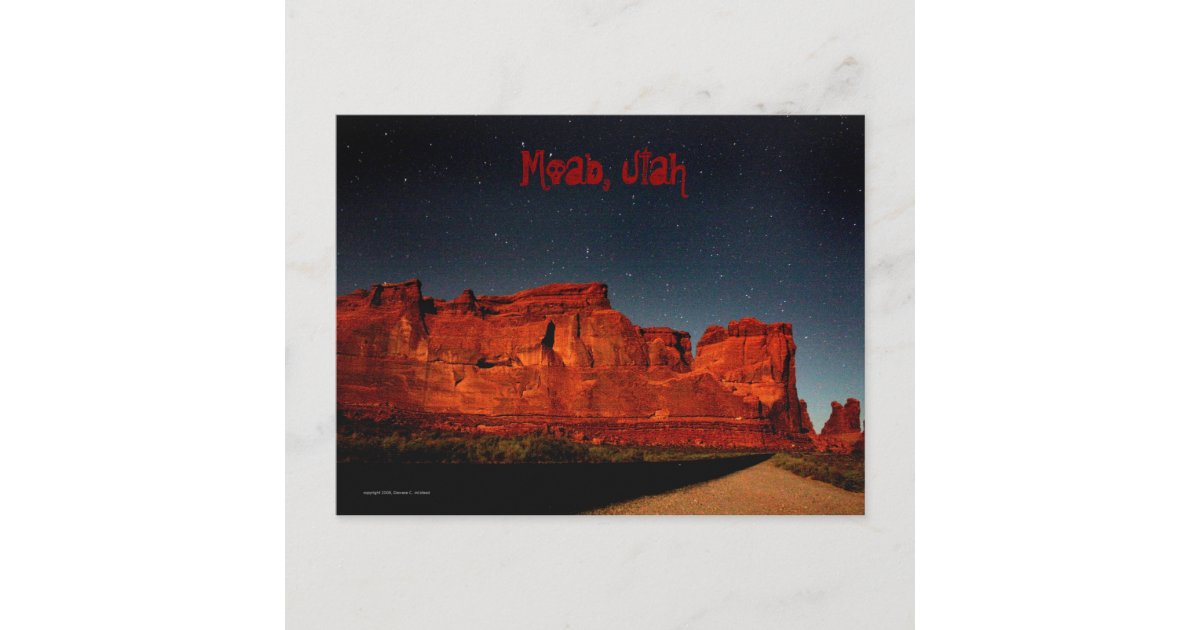 Moab, Utah Postcard | Zazzle