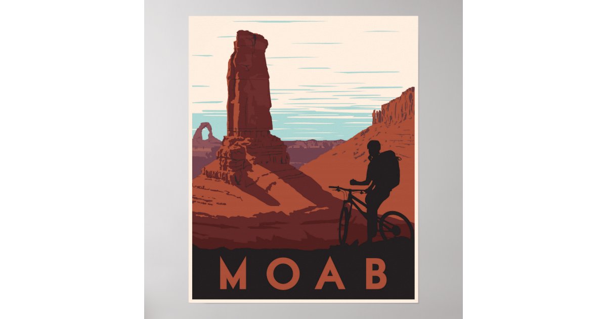 Moab, Utah Poster | Zazzle
