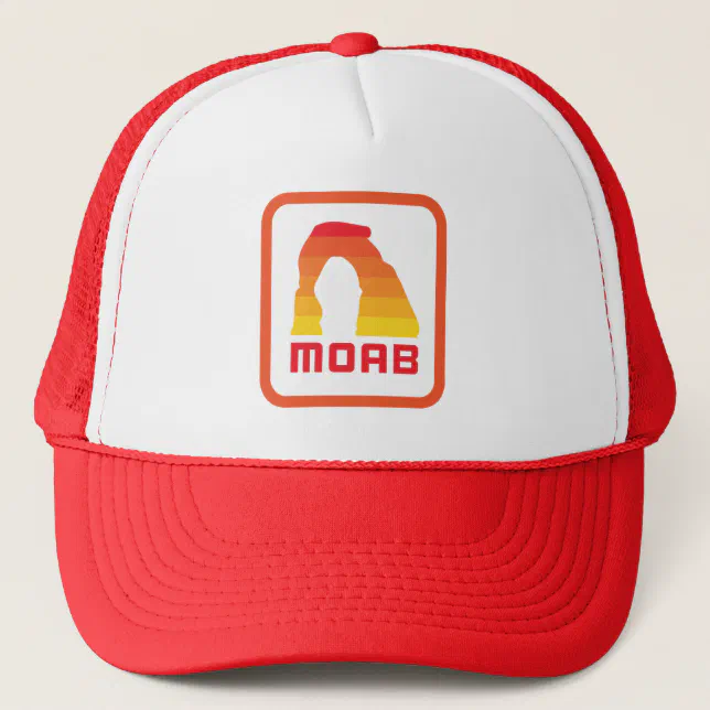 Moab Utah Trucker Hat | Zazzle